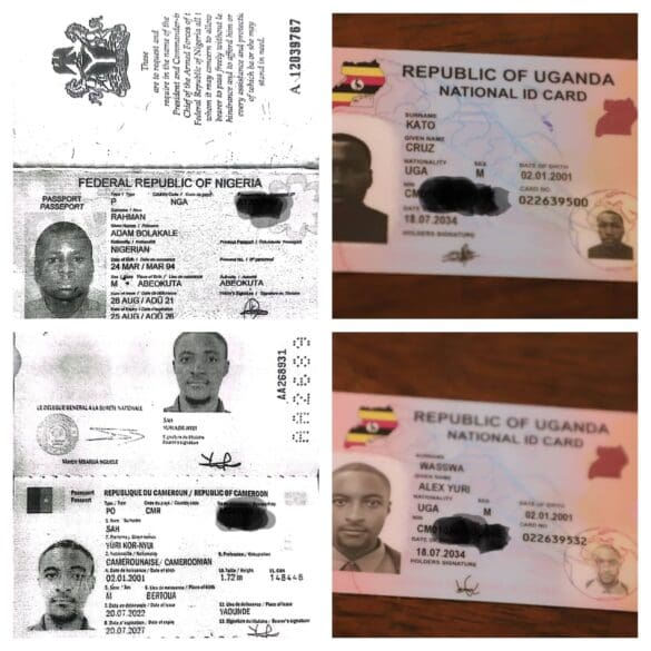 Three Foreigners Arrested in Uganda for Attempting Passport Fraud ...